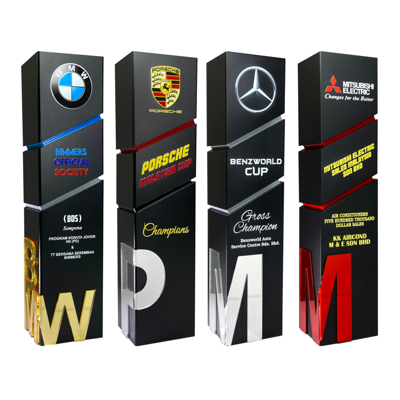 19008 Square Honor Award - Trophies & Plaque Awards