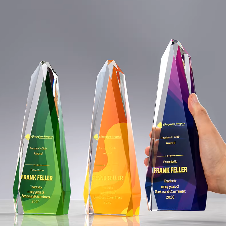 M8221 Crystal Trophy - Trophies & Plaque Awards